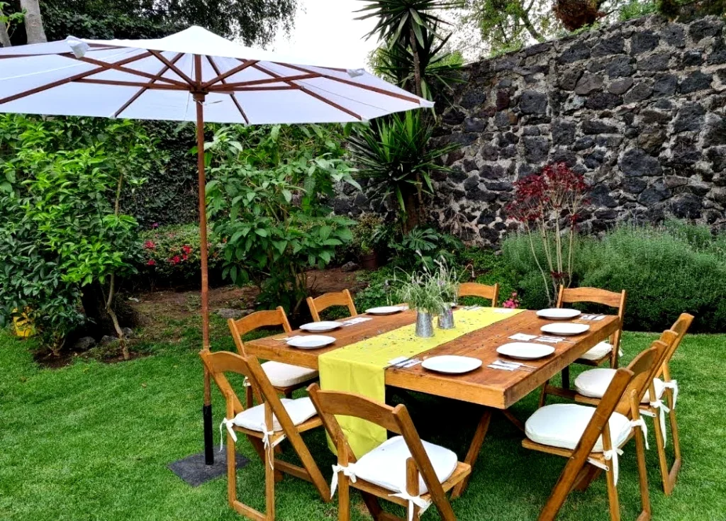 Mesas y sillas – Lonas y carpas de la cruz